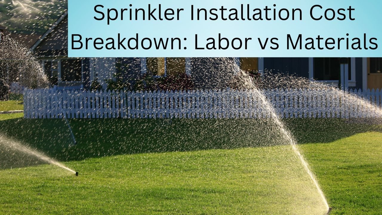 Sprinkler System Installation Cost: Labor & Materials Guide